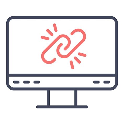 Premium Vector Link Vector Illustration Style