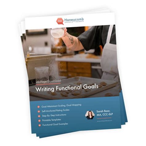 Writing Functional Goals Honeycomb Speech Therapy