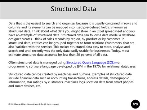 Whats The Difference Between Structured Semi Structured And