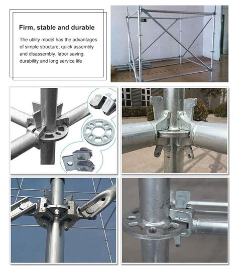 Ring Lock Aluminum With Wheels Movable Modular Scaffold Speaker