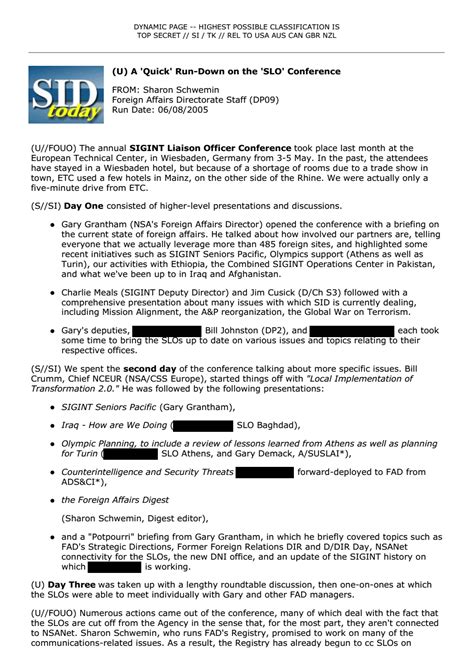 A Quick Run Down On The Slo Conference The Intercept