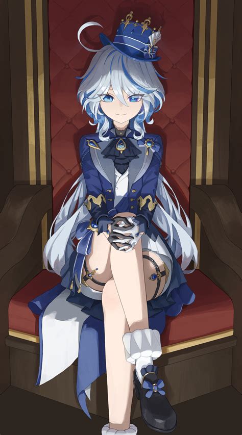 Furina Genshin Impact Drawn By Llami 0 Danbooru