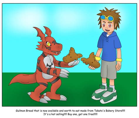 Guilmon Bread Growlmon Tf Page 1 By Seersitaao On Deviantart