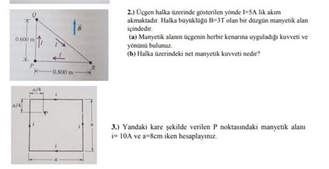 Solved Question I A Current In The Direction Shown On Chegg Com