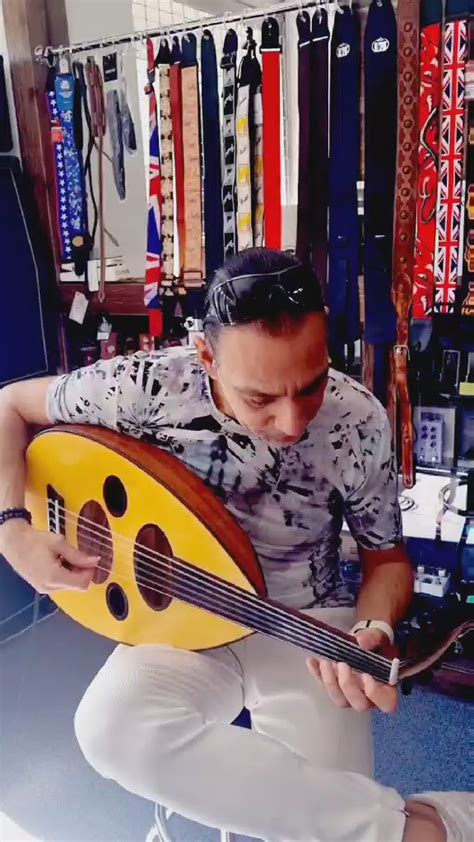 Bashir Acoustic Electric Oud By Omar Bashir Sultan Instrument