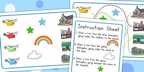 Auditory Memory Map Activity Teacher Made Twinkl
