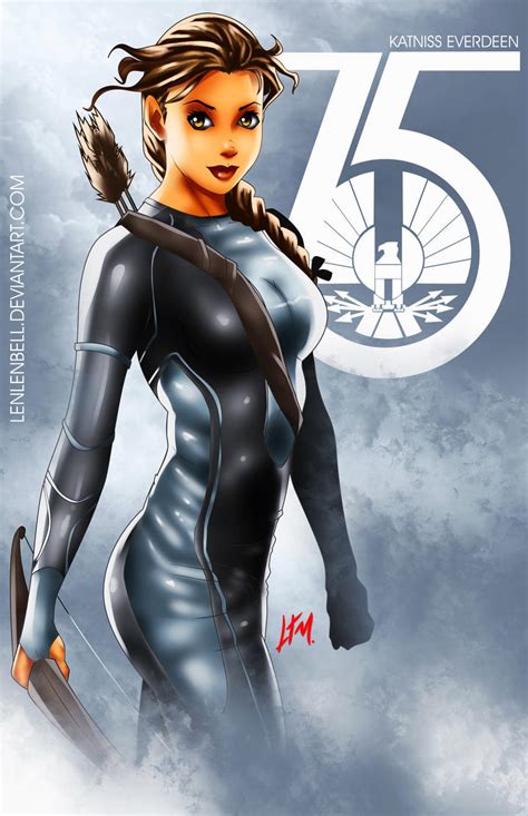Fant Art Katniss Everdeen By Lenlenbell On Deviantart