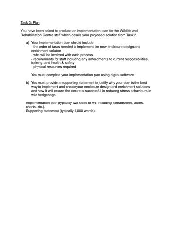 Lesson 8 T Level Employer Set Project Teaching Resources