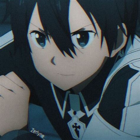 Anime Icons Kirito Sword Art Online Kirito Kirito Sword Art Online
