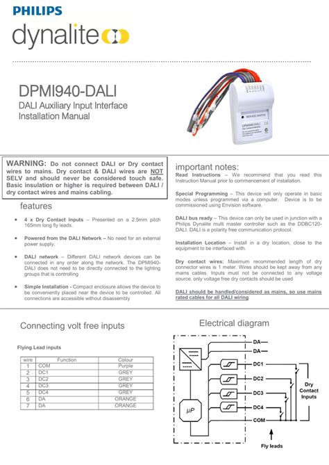 Philips Dynalite Wiring Diagram Wiring Diagram