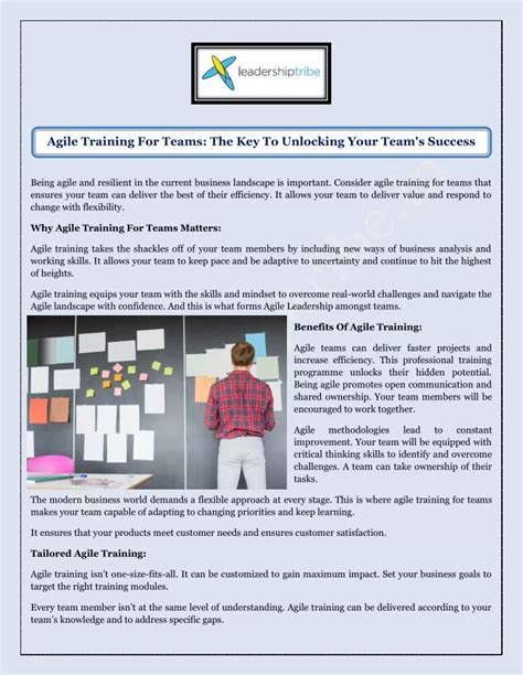 Ppt Agile Training For Teams The Key To Unlocking Your Teams Success Powerpoint Presentation