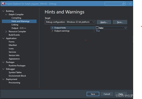 Delphi 113 Dcc32 Hint H2161 Warning Duplicate Resource Type Vclstyle Id Windowsdark；如何消去