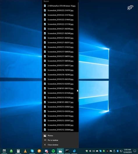 How To Increase The Number Of Jump List Items On Windows 10