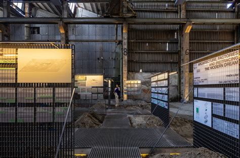 The Grid Installation And Space Reuse Ad Hoc Practice Archdaily