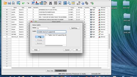 spss define index variable youtube