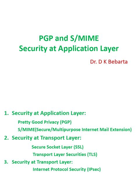 Unit 5 Pgp And Smime Pdf Public Key Cryptography Encryption