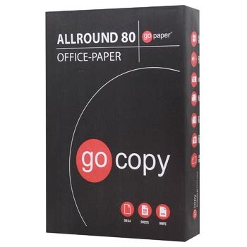 Бумага Go Copy Allround А4 80г/м2 500л купить от 297.00 грн ...