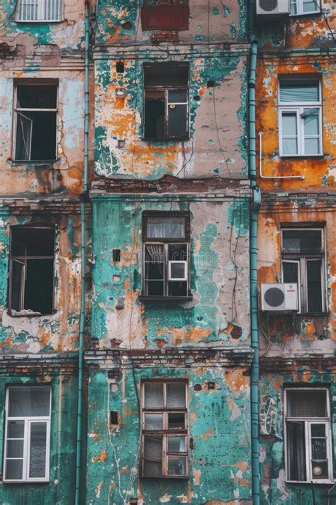 A Historic Building With Multiple Windows Ideal For Use In Architecture Or Urban Planning