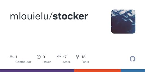 Github Mlouielu Stocker
