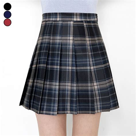 제작당일🚀s Xl 체크 테니스스커트 치마바지 플리츠스커트 교복템 하이틴 미니스커트 안감속바지 체크 Xl 빅사이즈스커트