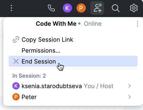 Getting Started With Code With Me Rustrover Documentation