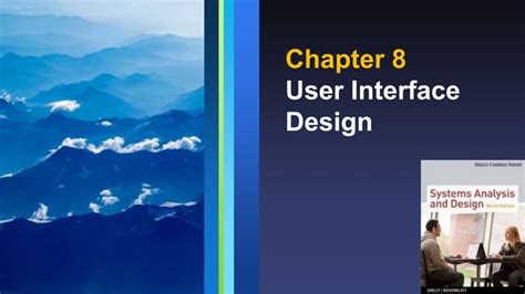 chapter 8 user interface design pptx operating systems computer