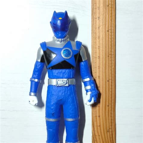 Jual Bandai Super Sentai Kyuranger Wolf Blue Action Figure 17 Cm Vinyl Rare Telorayampuyuh