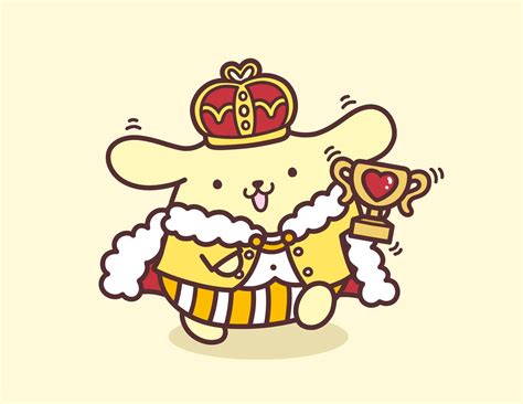 Pompompurin King Sanrio Wallpaper Roblox Memes Sanrio Characters