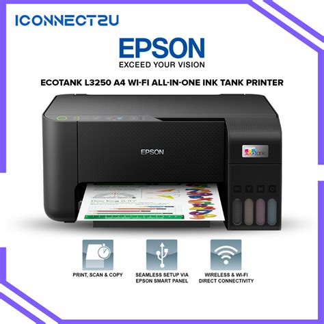 Epson Ecotank L A Wi Fi All In One Ink Tank Printer Shopee Malaysia