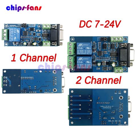 Modbus Rtu Channel DC V V Relay Module Modbus Ubuy India