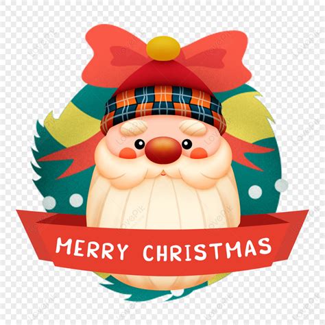 만화 일러스트 산타 클로스 빨간 휴일축하인사 Png 일러스트 무료 다운로드 Lovepik