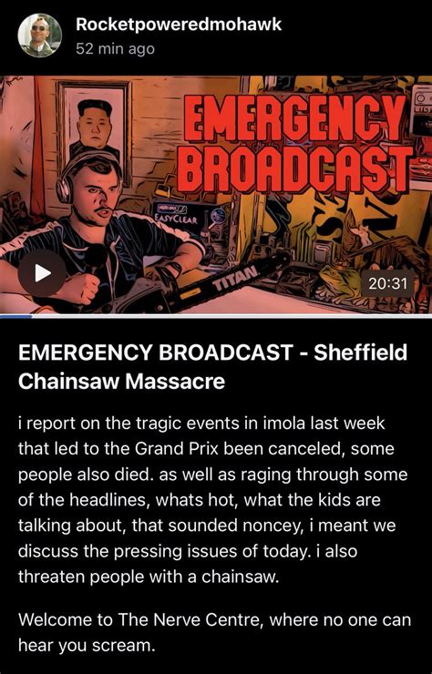 Rocketpoweredmohawk On Twitter Mohawk Sympathisers New Emergency Broadcast Fresh Out The