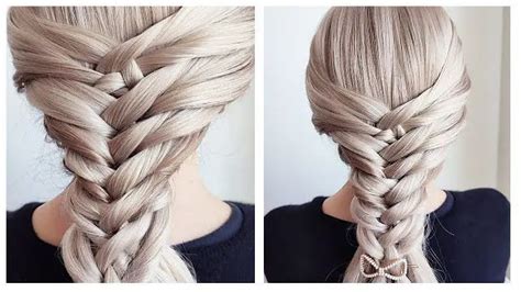 آموزش مدل مو مدل موی بافت برجسته برای دختران