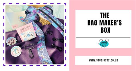The Bag Maker S Box The Best Sewing Subscription Box Studio T