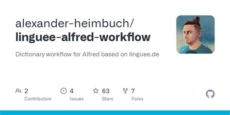 github alexander heimbuch linguee alfred workflow dictionary
