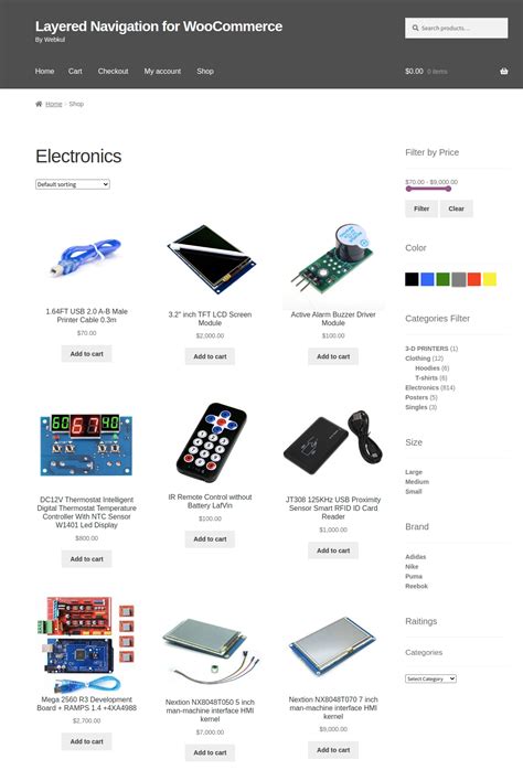Layered Navigation For Woocommerce Product Filter