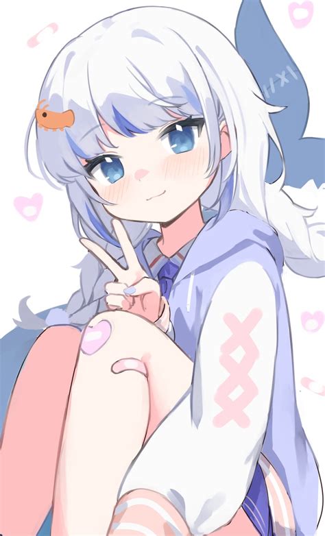 Gawr Gura And Gawr Gura Hololive And 1 More Drawn By Klaius Danbooru