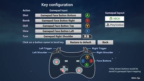 You Can Choose Gamepad Buttons Layout In Key Configuration And The
