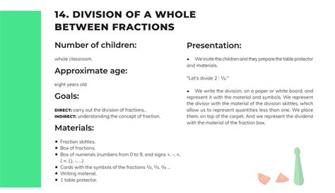 Unit 14 Divison Of A Whole Between Fractions Mi Blog