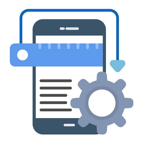 Premium Vector App Development Flat Illustration