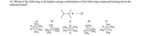 Solved Which Of The Following Is The Highest Energy