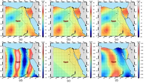 Rl05 Grace Based Temporal Gravity Anomalies [in Mgal] Over Egypt As Download Scientific Diagram
