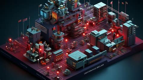 Premium Ai Image Ensuring Network Security