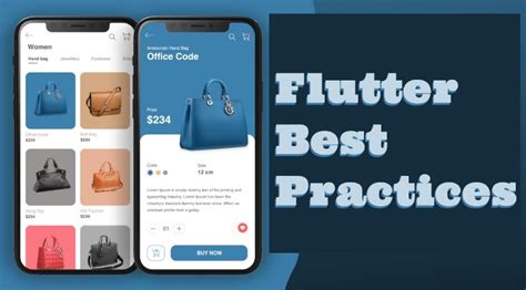 the best practices in flutter app dev and design