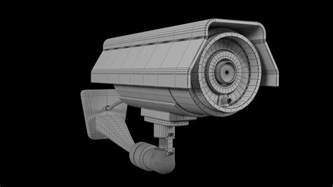 Artstation Security Camera 3d Model Resources