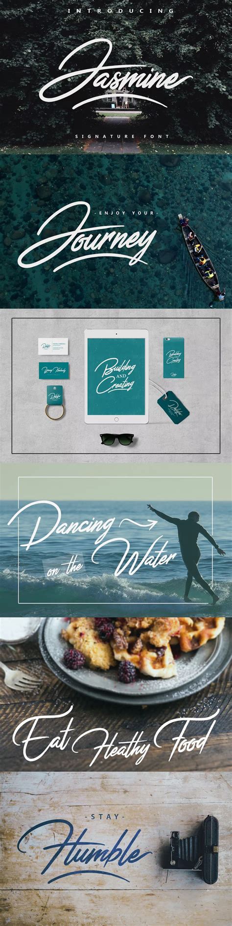 Jasmine Script Font Cool Fonts Trendy Fonts Fonts Design