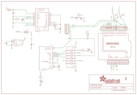 Adafruit GPS Logger Shield Resources EasyEDA