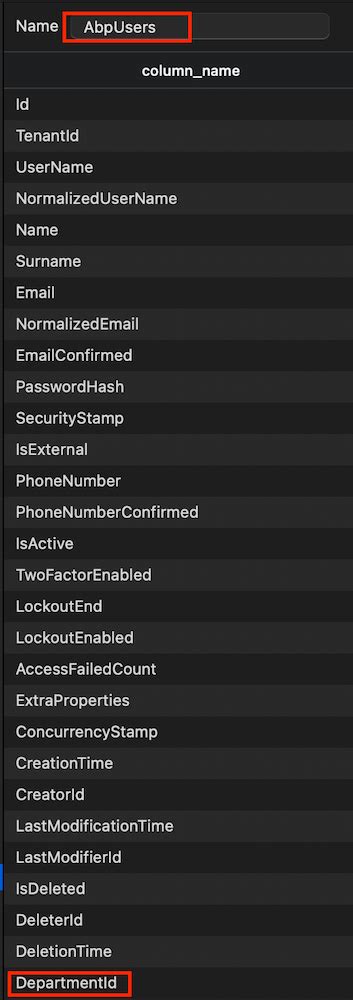 Identityuser Relationship And Extending It Abpio