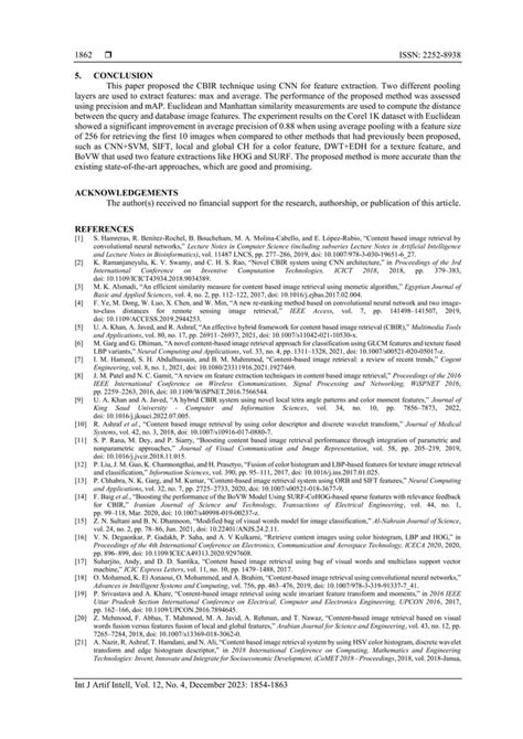 Content Based Image Retrieval Based On Corel Dataset Using Deep