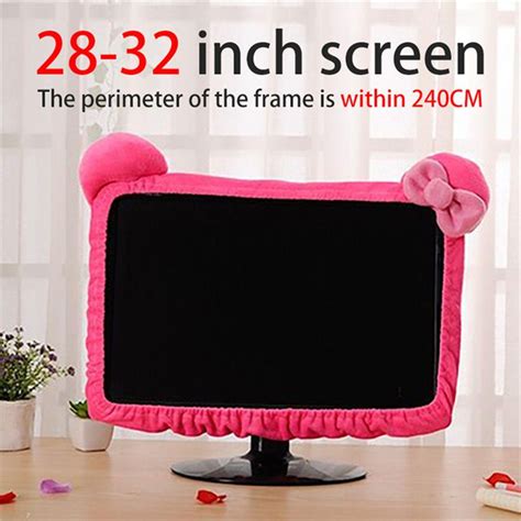 Klaosd Capa Decorativa Para Computador Periféricos Tela Fofa Monitor